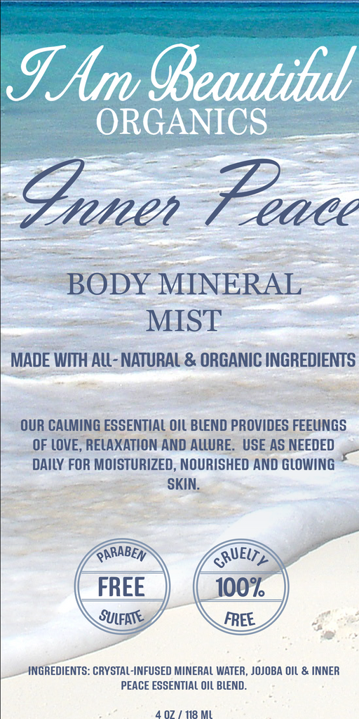 INNER PEACE: Body Mineral Mist (8 oz.) – iambeautifulorganics