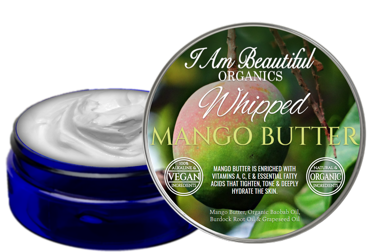 MANGO: Whipped Body Butter (8 oz.) – iambeautifulorganics